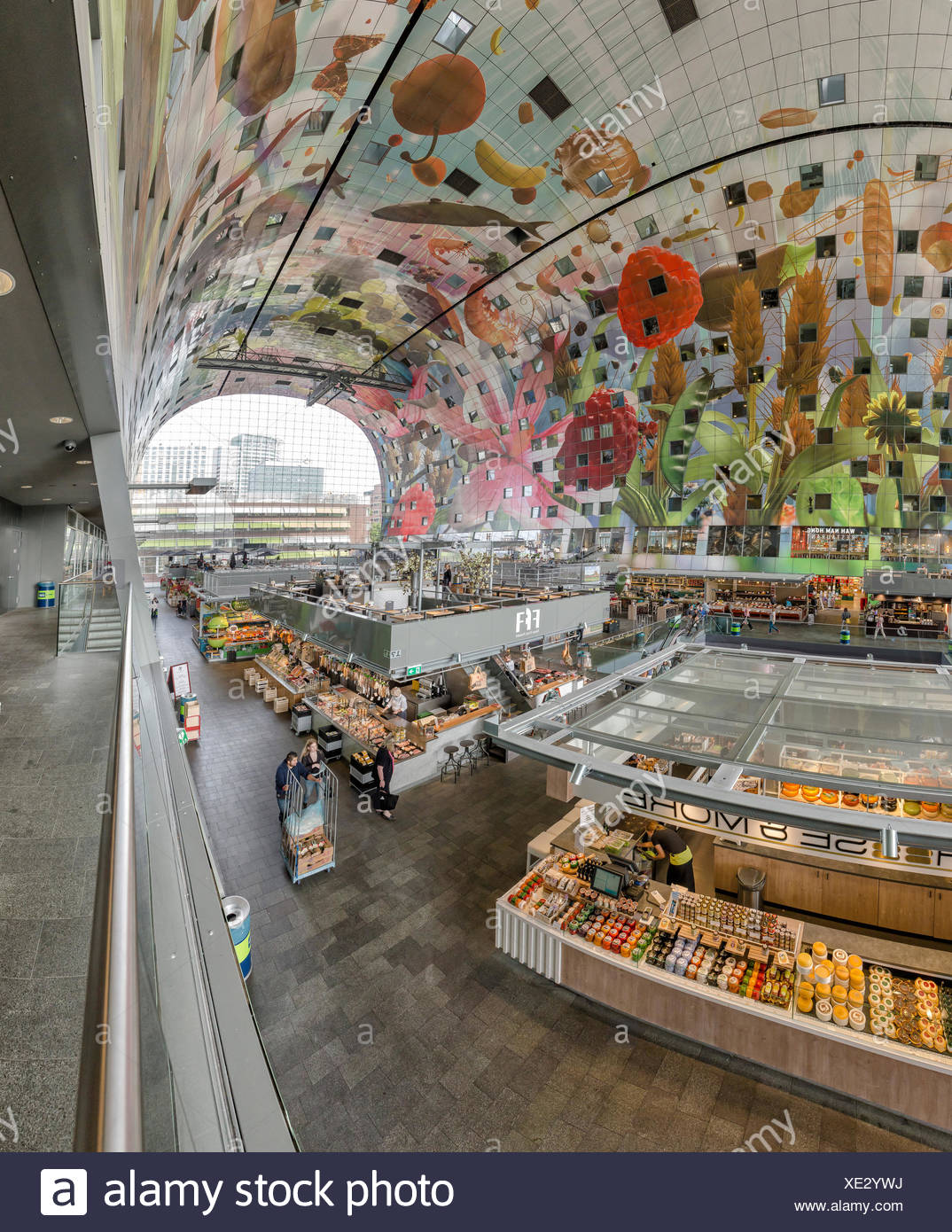 Rotterdam Market Hall High Resolution Stock Photography and Images - Alamy