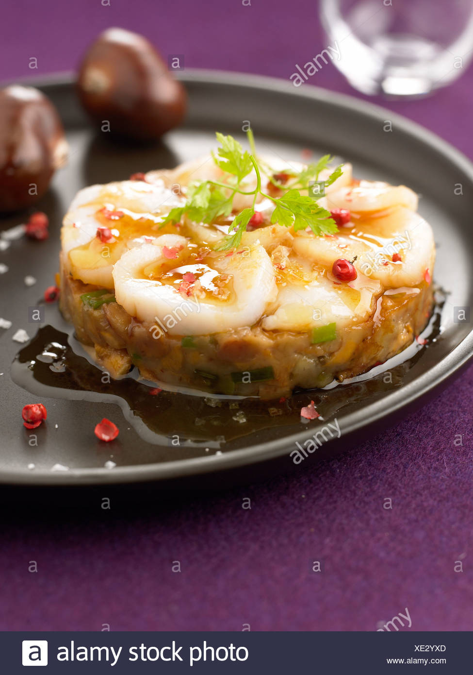 Seafood Timbale Stock Photos & Seafood Timbale Stock Images - Alamy
