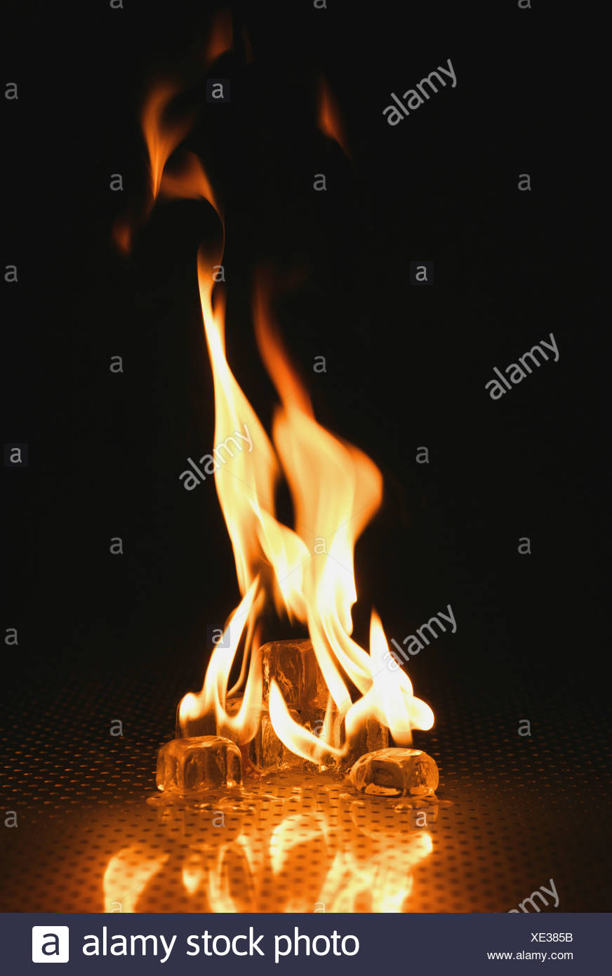 Burning Ice High Resolution Stock Photography and Images - Alamy