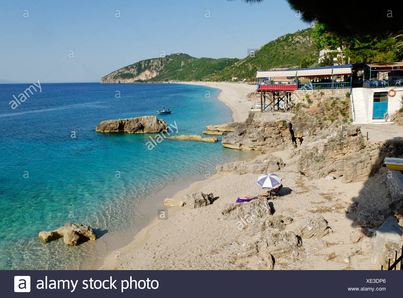 Albania Beach Dhermi High Resolution Stock Photography and Images - Alamy