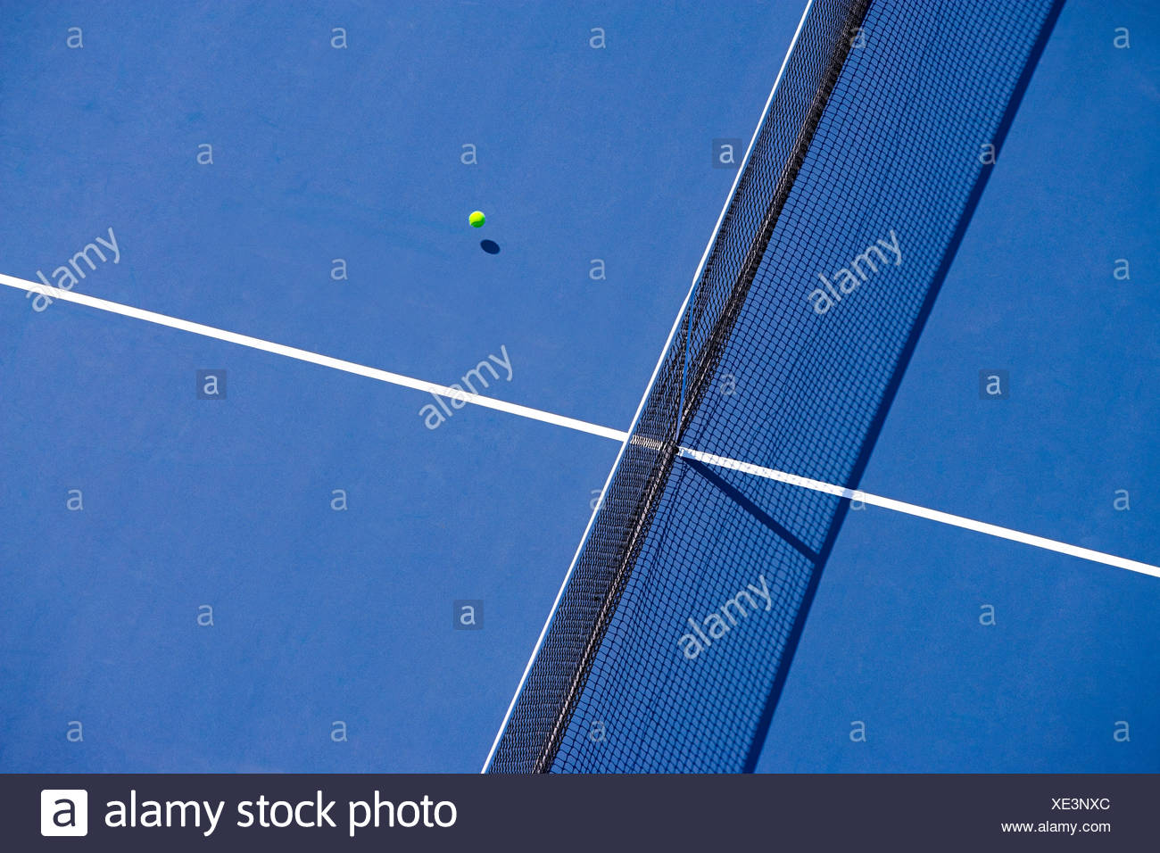 Aerial View To Tennis Court Stock Photos & Aerial View To Tennis Court ...
