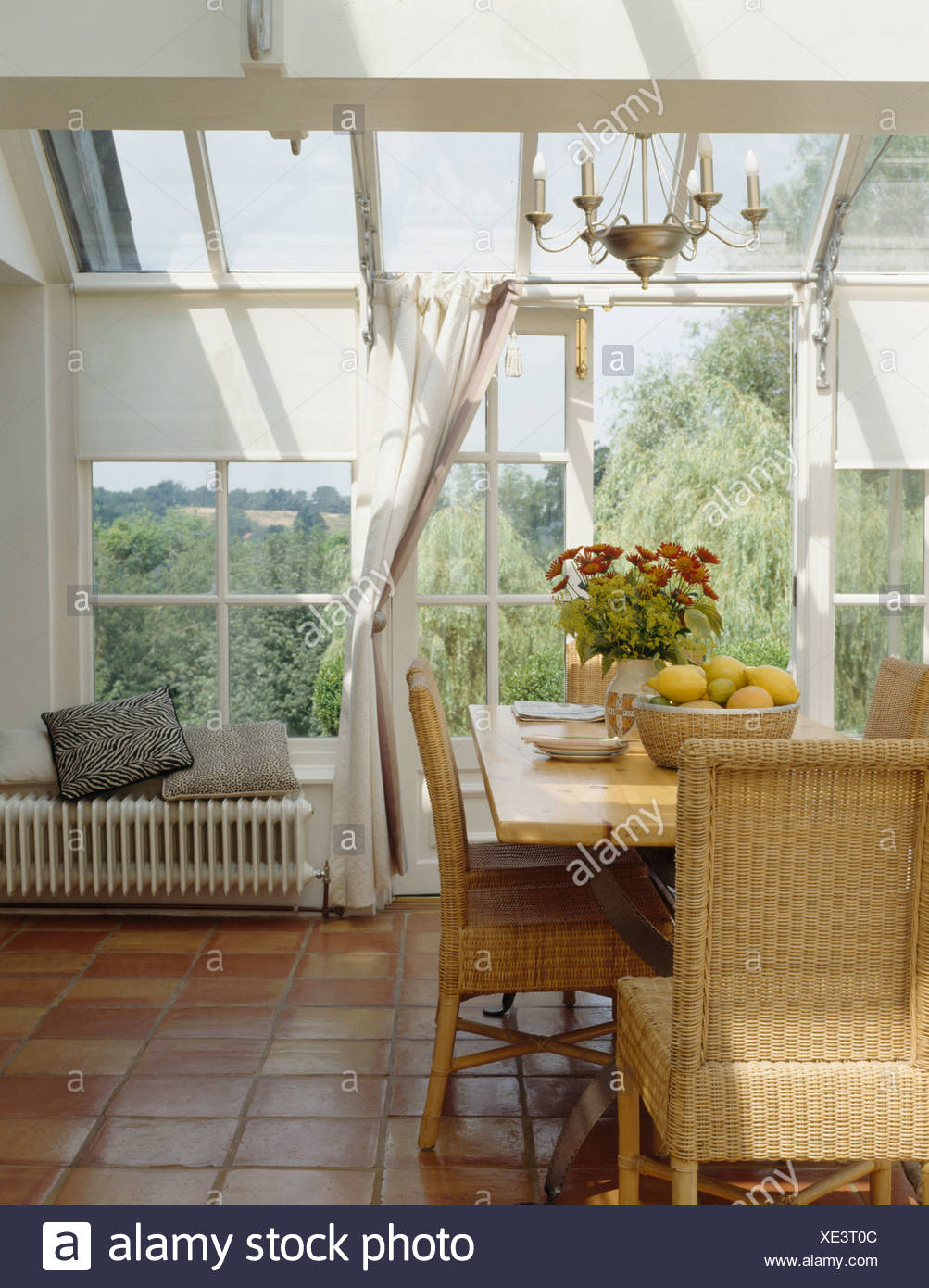Interiors Conservatories Dining Rooms Traditional High Resolution Stock ...