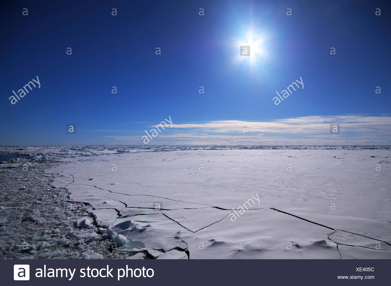 Melting Of The Polar Ice Caps Stock Photos & Melting Of The Polar Ice ...