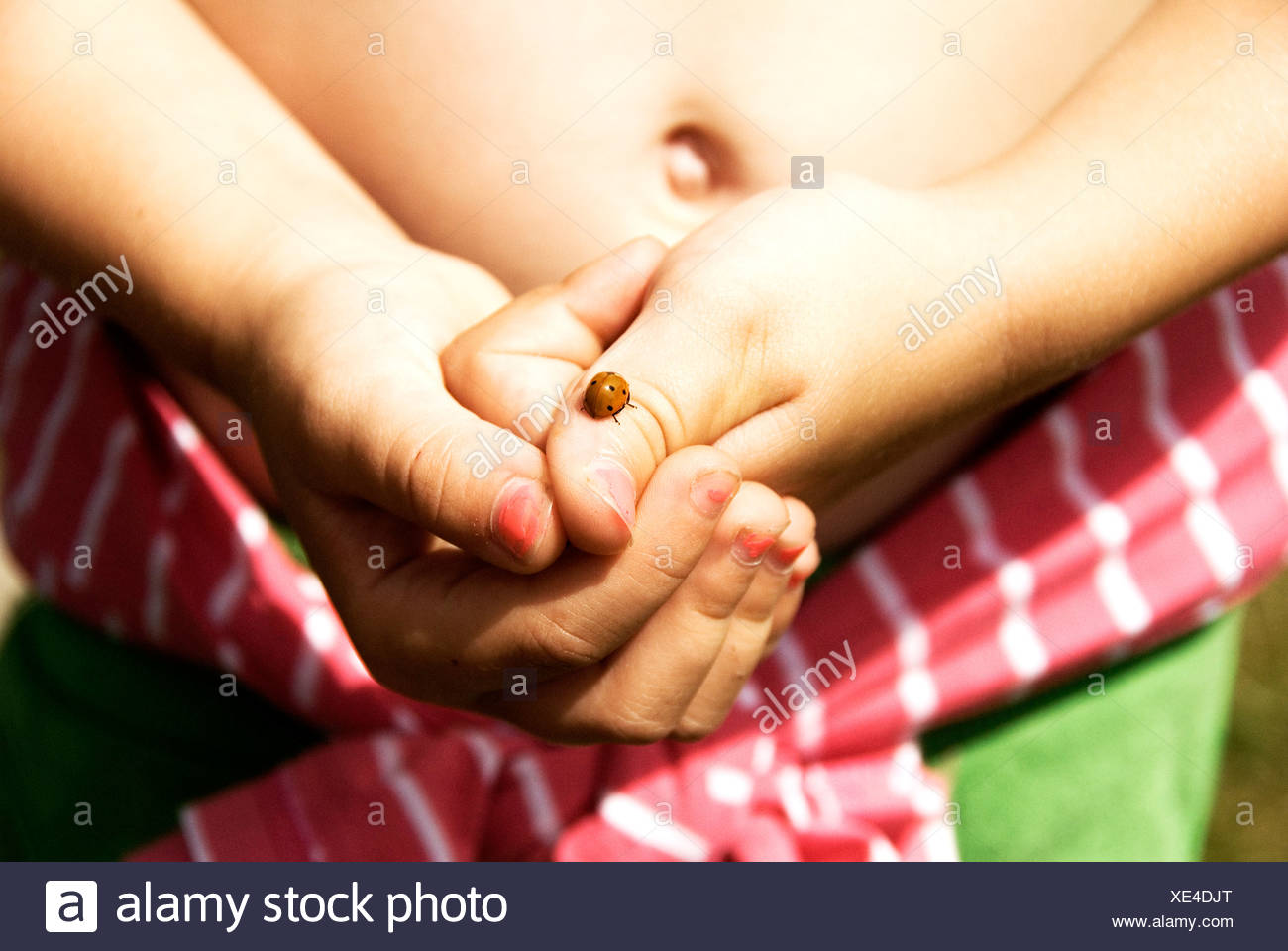 Belly Button Finger Stock Photos & Belly Button Finger Stock Images - Alamy