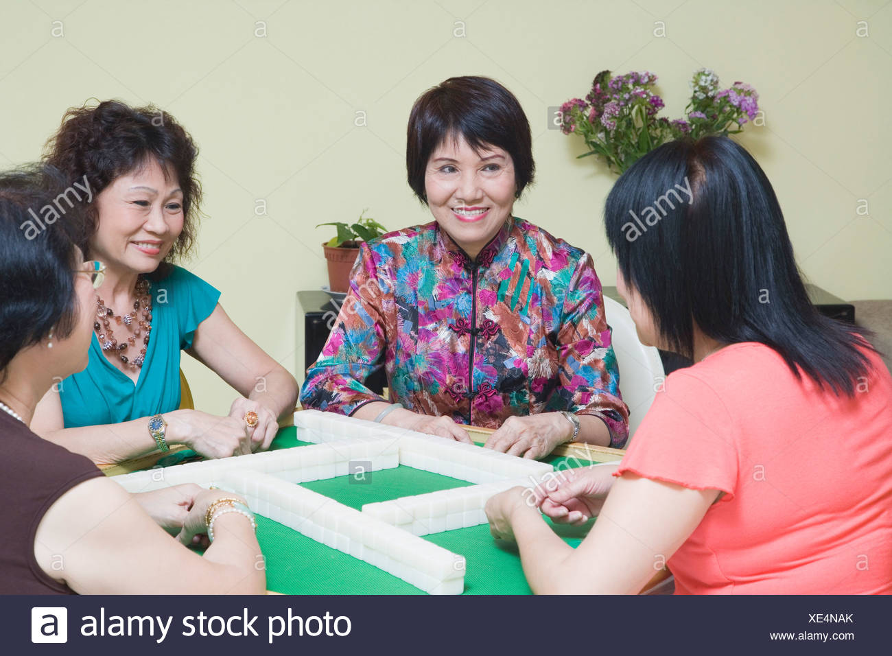 Women Playing Mahjong High Resolution Stock Photography and Images - Alamy