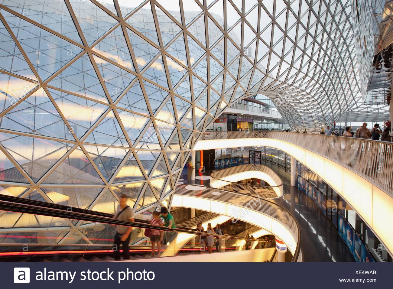 Myzeil Shopping Centre Palais Quartier High Resolution Stock ...