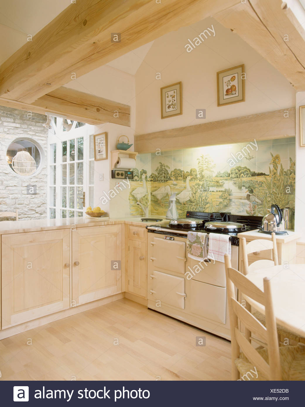 Interiors Kitchen Aga Traditional High Resolution Stock Photography and ...
