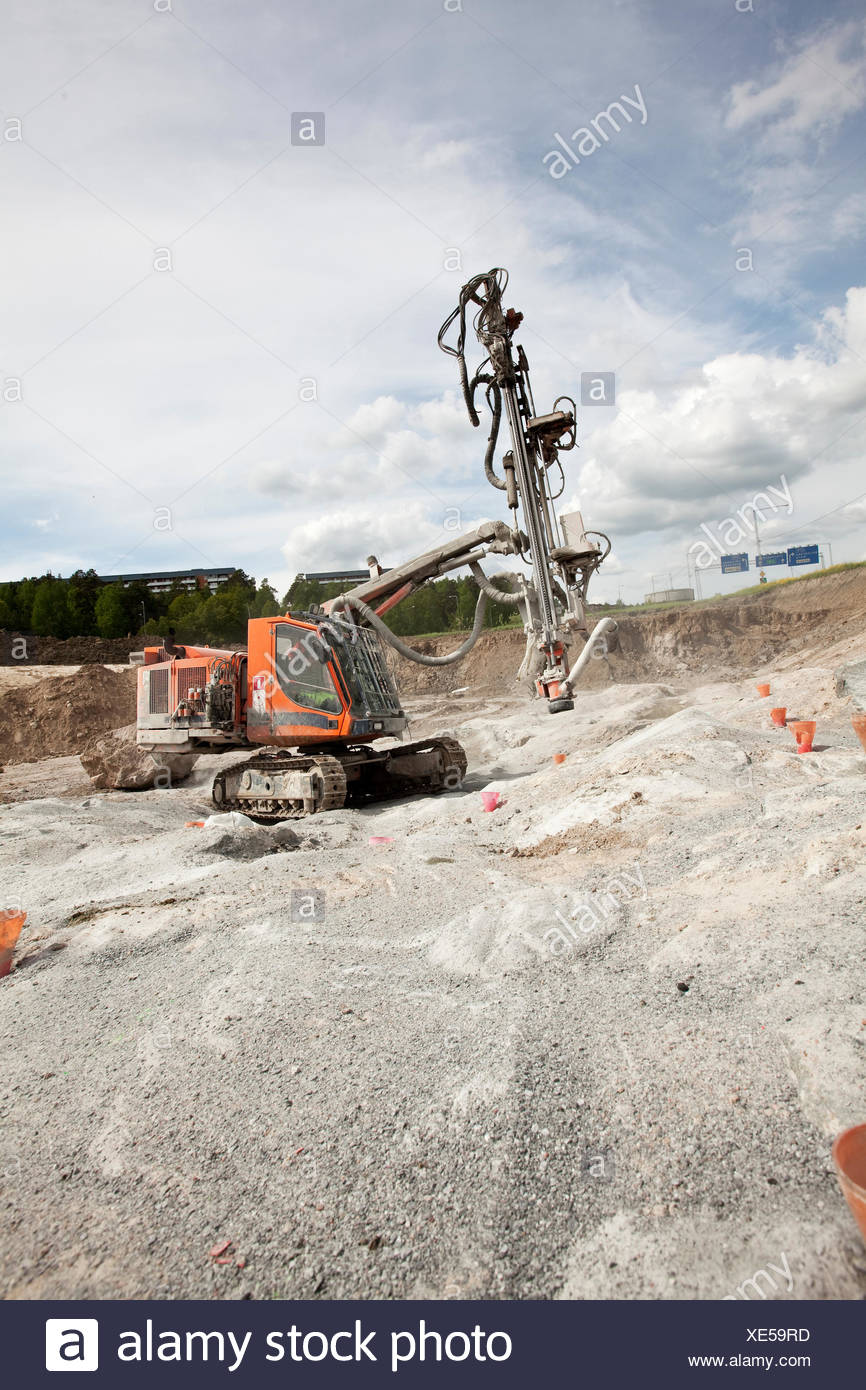 Pile Driver High Resolution Stock Photography and Images - Alamy