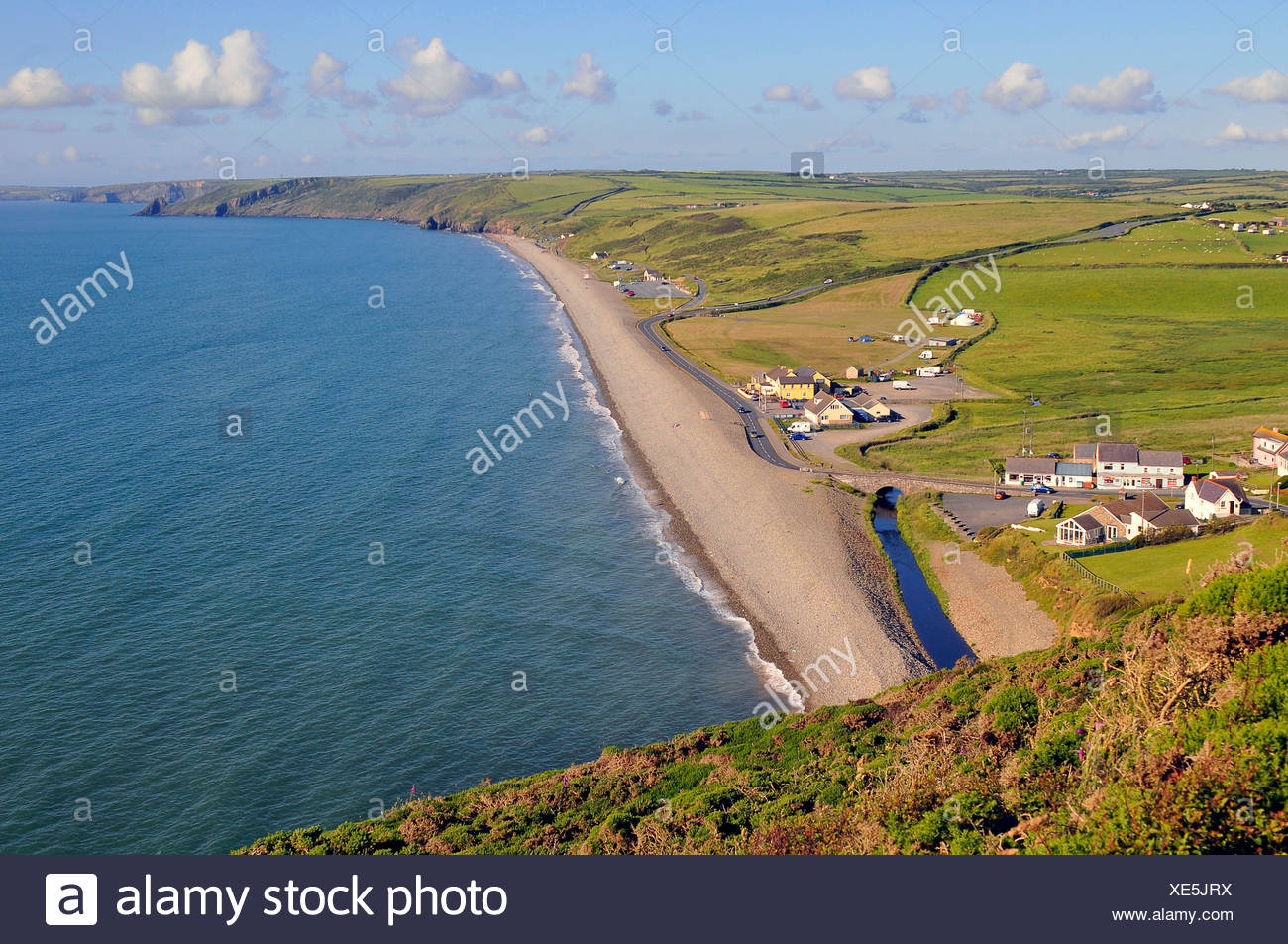 Newgale Beach Pembrokeshire Stock Photos & Newgale Beach Pembrokeshire ...