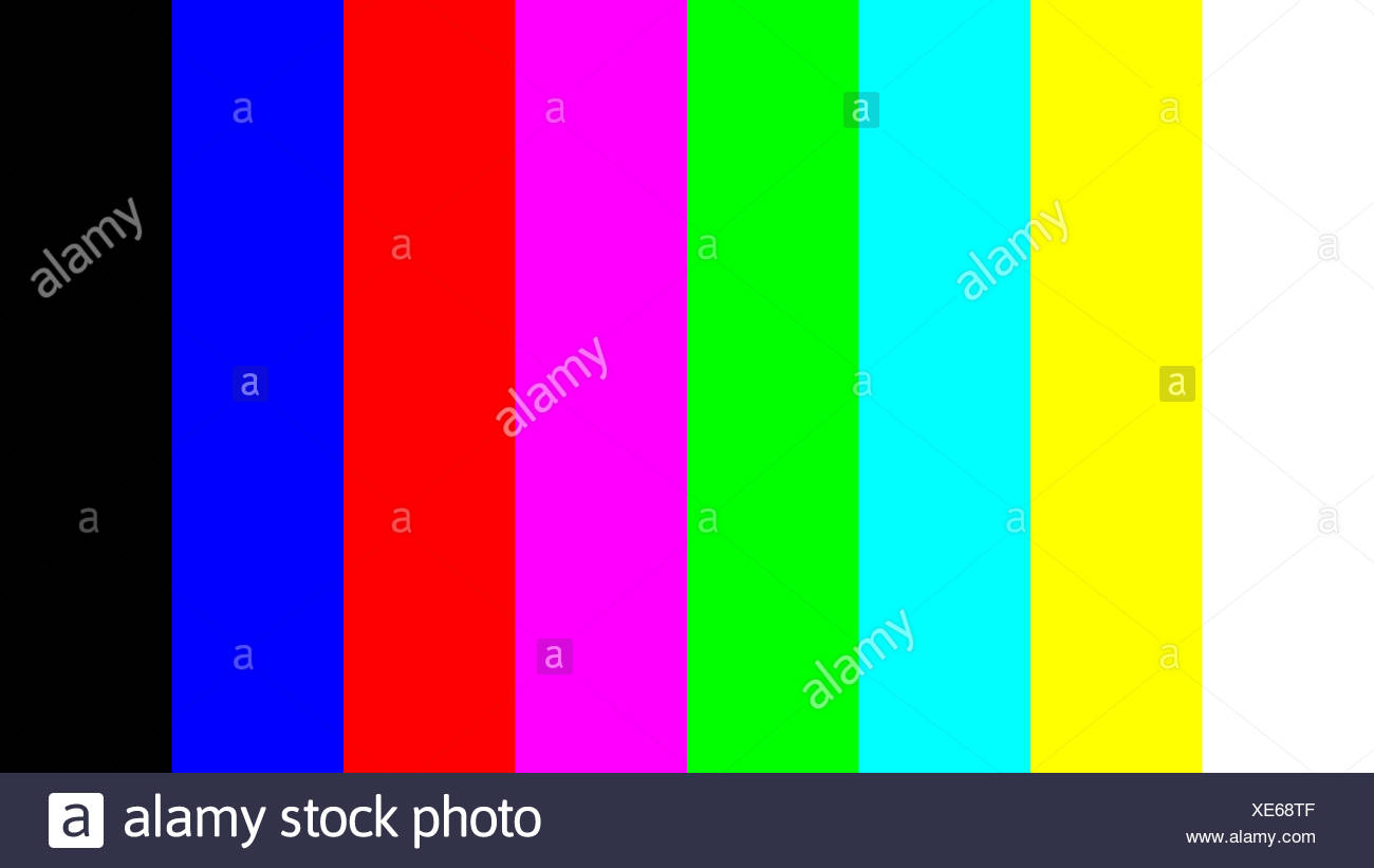 Colour Tv Test Screen Stock Photos & Colour Tv Test Screen Stock Images ...