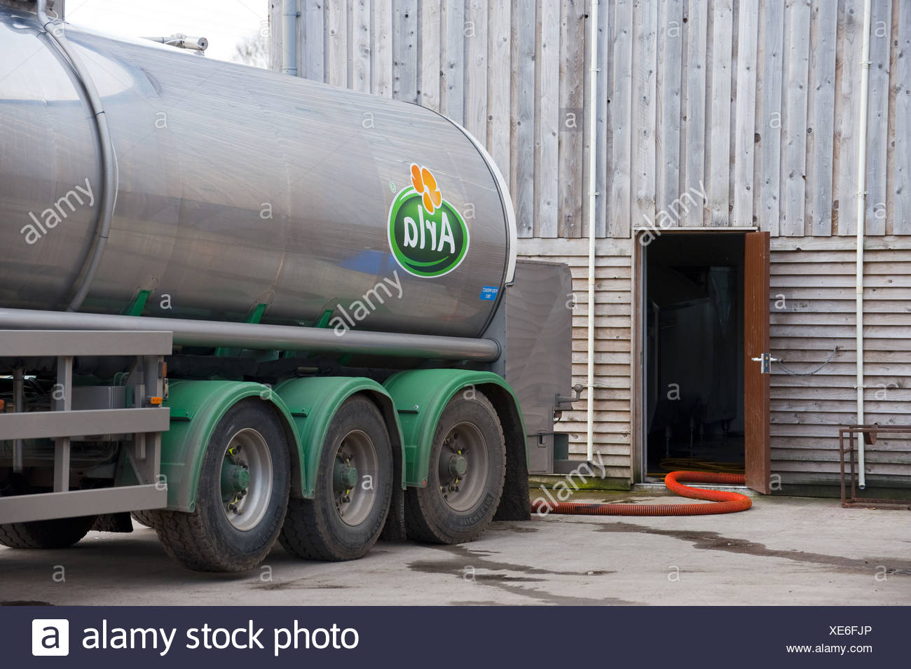 Milk Tanker Farm High Resolution Stock Photography and Images - Alamy