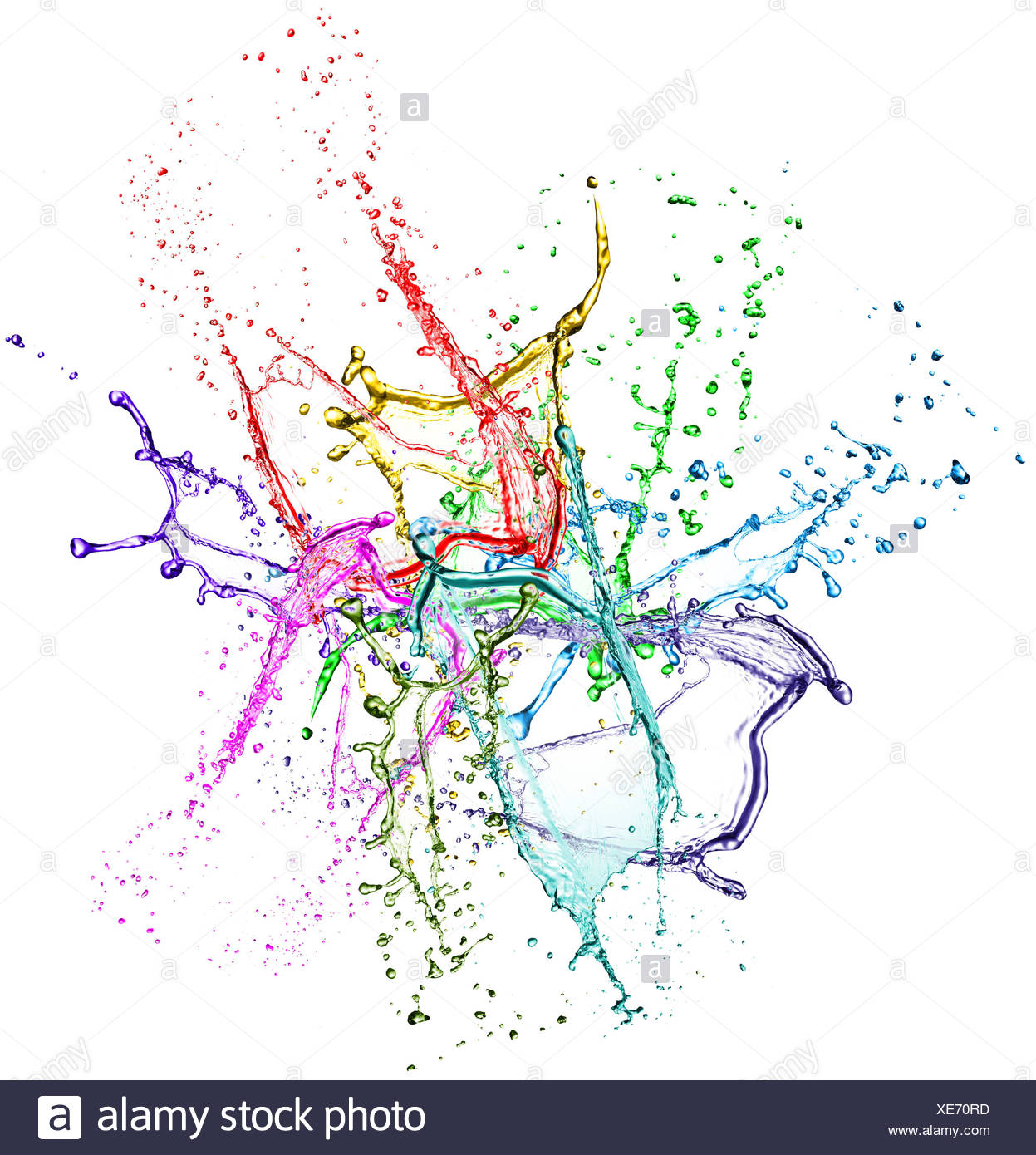 Colour Splash Abstract High Resolution Stock Photography and Images - Alamy