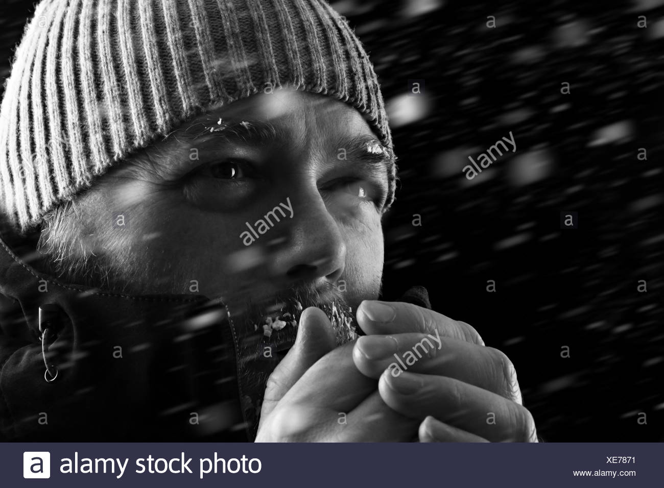 Cold Icicle Person Stock Photos & Cold Icicle Person Stock Images - Alamy