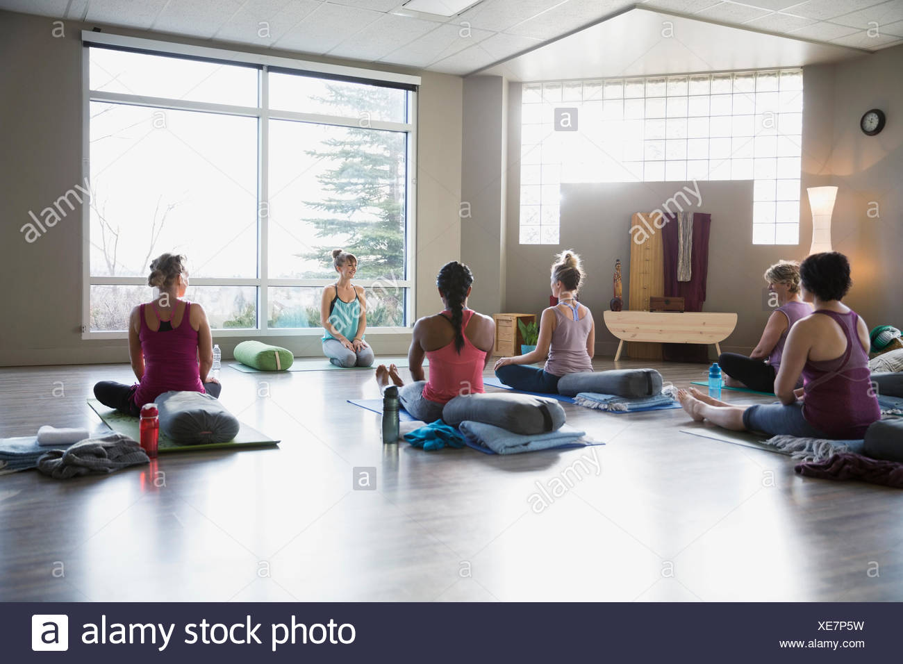 Restorative Yoga Stock Photos & Restorative Yoga Stock Images - Alamy