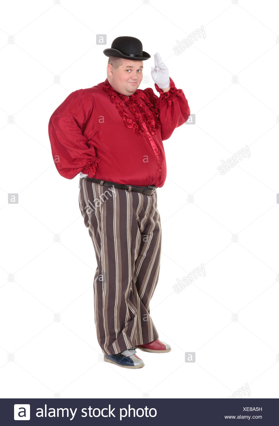 Fat Man Bowler Hat Not Illustrations High Resolution Stock Photography ...