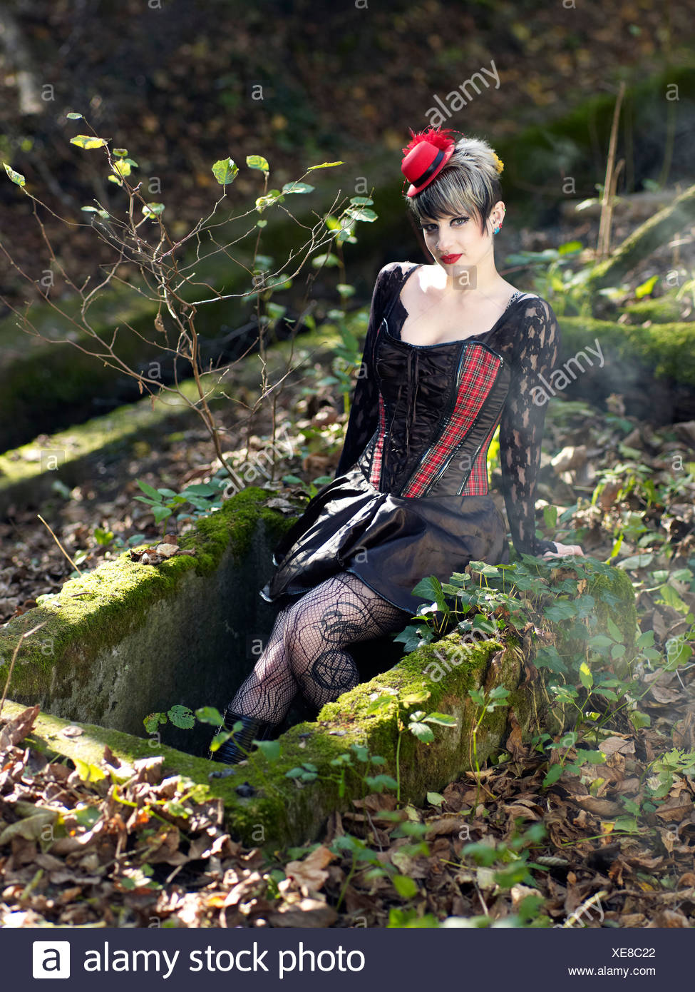 Woman In Corset High Resolution Stock Photography and Images - Alamy
