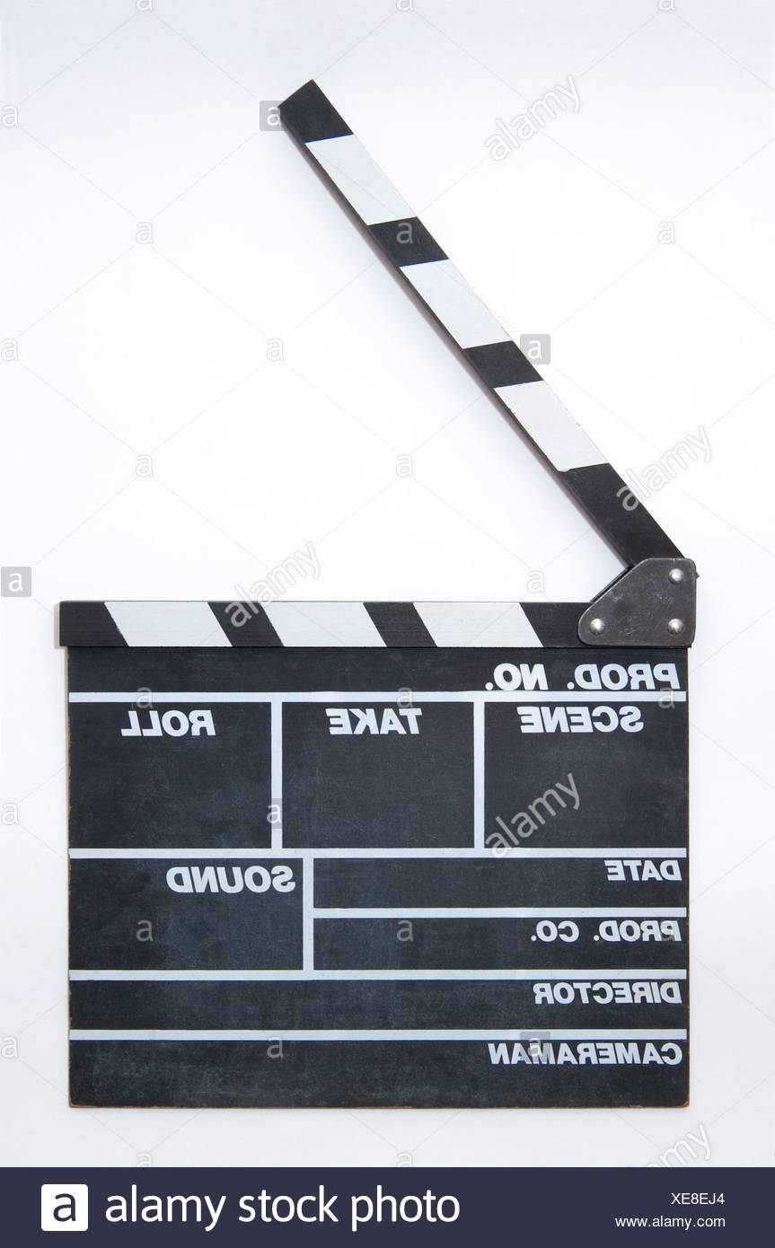 Blank Clapperboard High Resolution Stock Photography and Images - Alamy