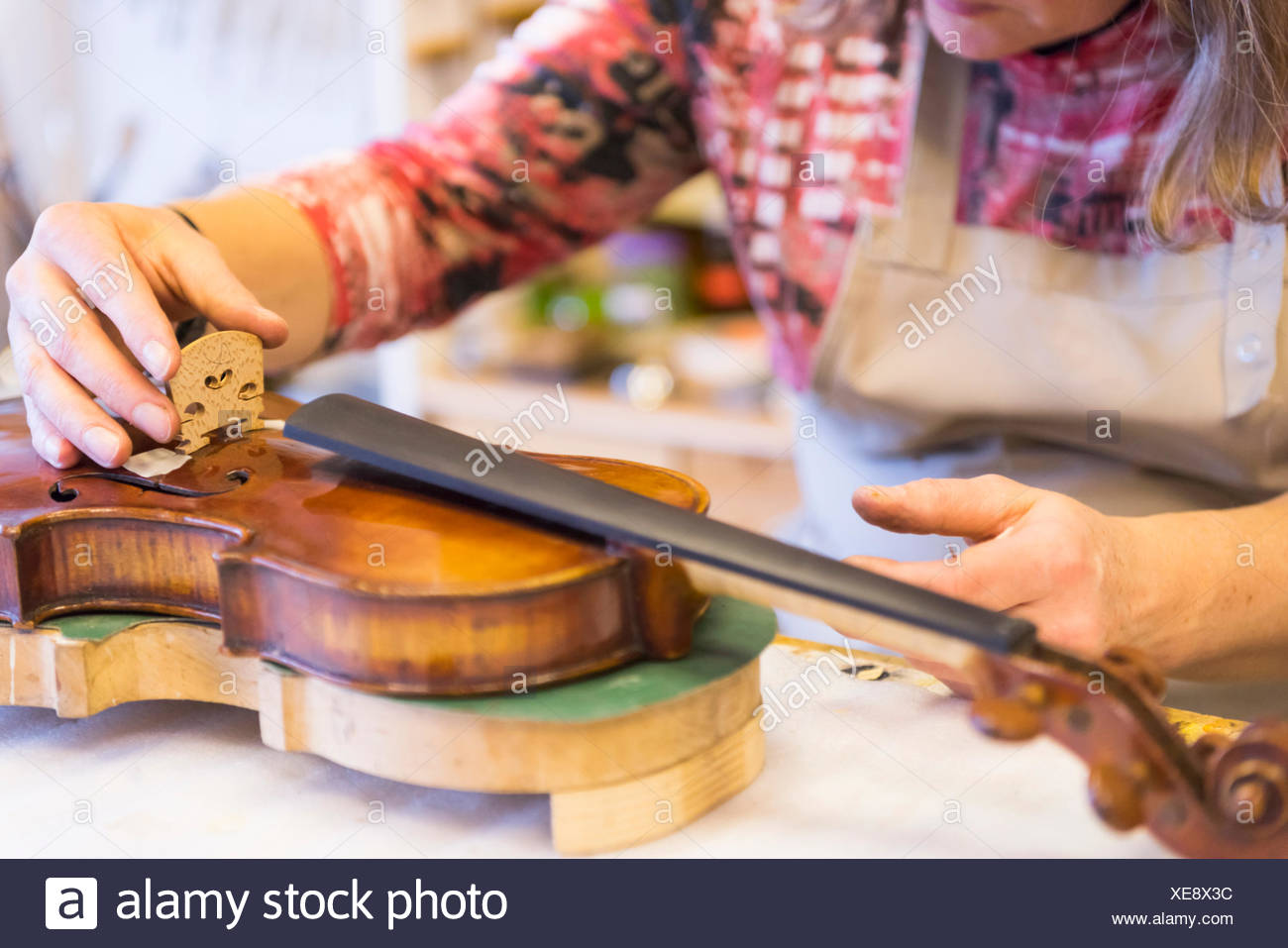 Violin Work Maker Wood Stock Photos & Violin Work Maker Wood Stock ...