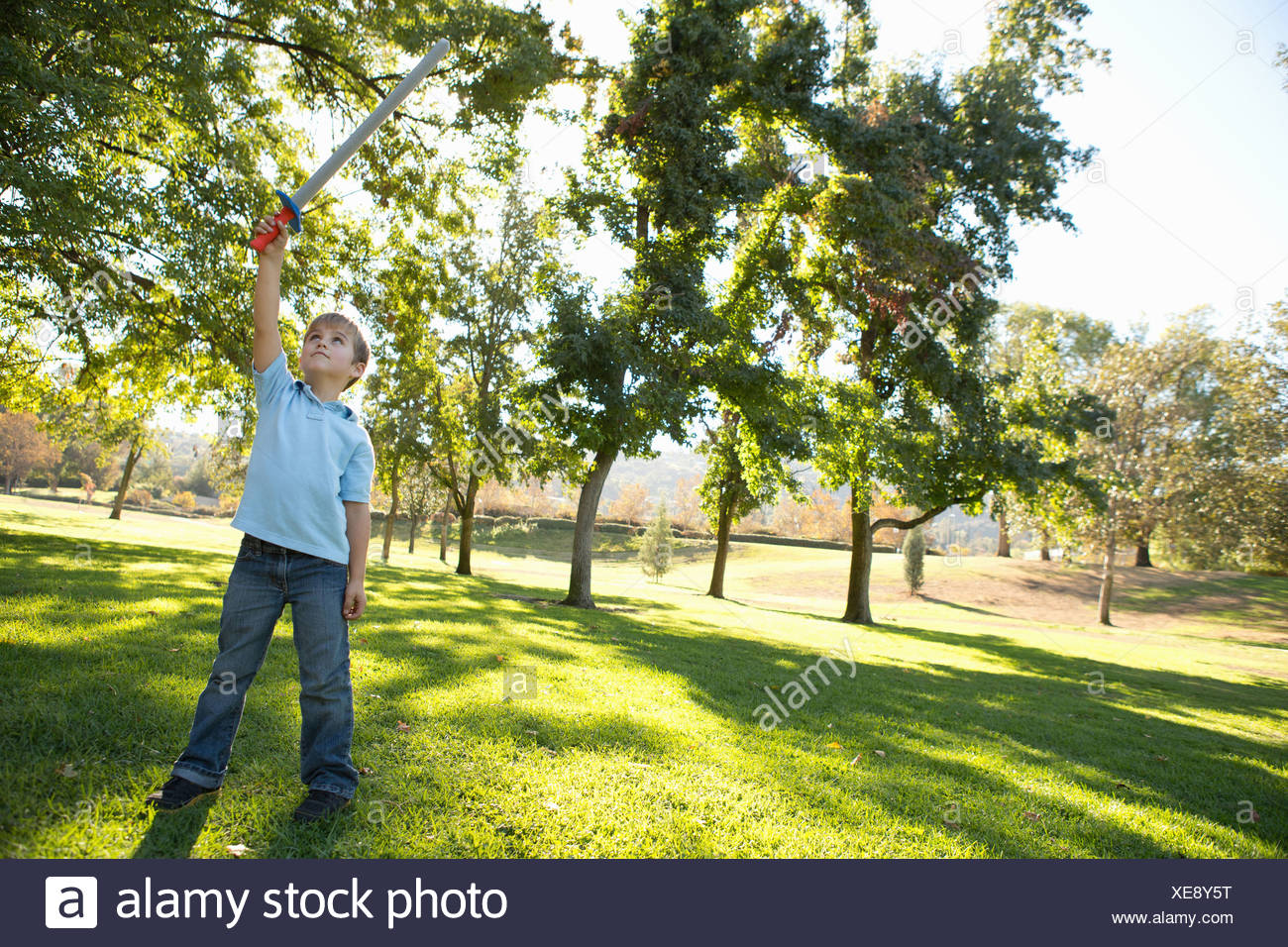 Child Boy Sword Stock Photos & Child Boy Sword Stock Images - Alamy