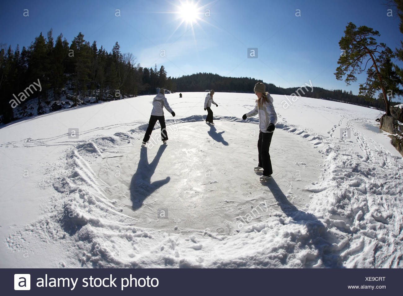 Ice Rink Children High Resolution Stock Photography and Images - Alamy