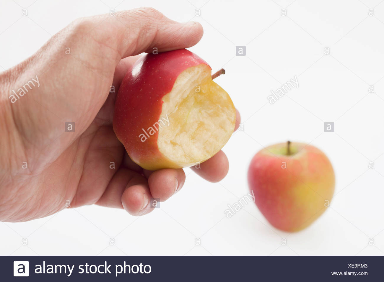 Half An Apple High Resolution Stock Photography and Images - Alamy