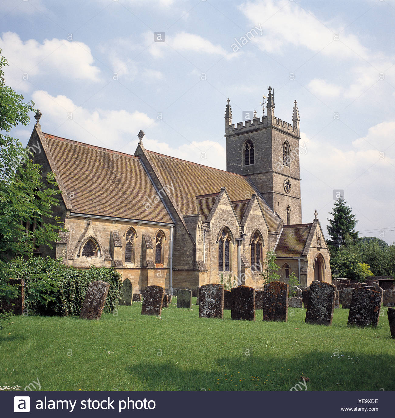 St Martins Church Bladon High Resolution Stock Photography and Images ...