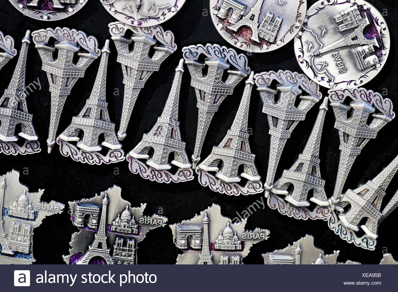 Fridge Magnets And Paris High Resolution Stock Photography and Images ...