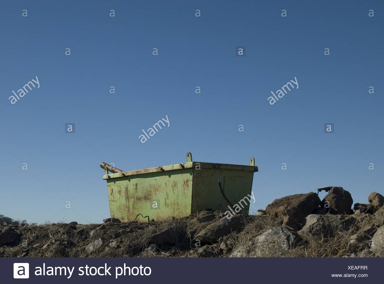 Skip Metal Container High Resolution Stock Photography and Images - Alamy