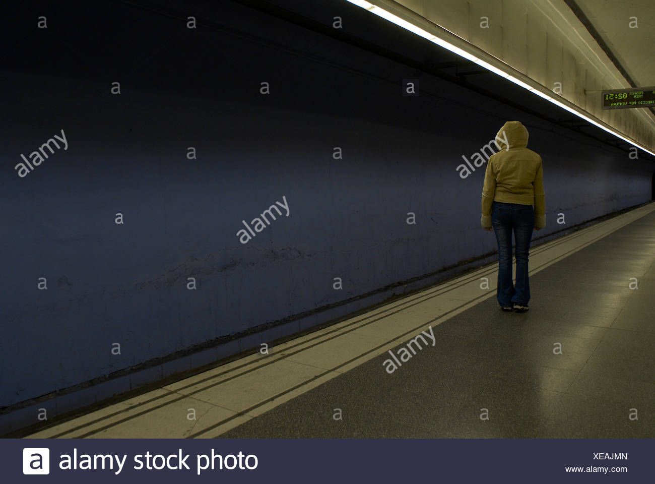 Empty Station Platform High Resolution Stock Photography and Images - Alamy