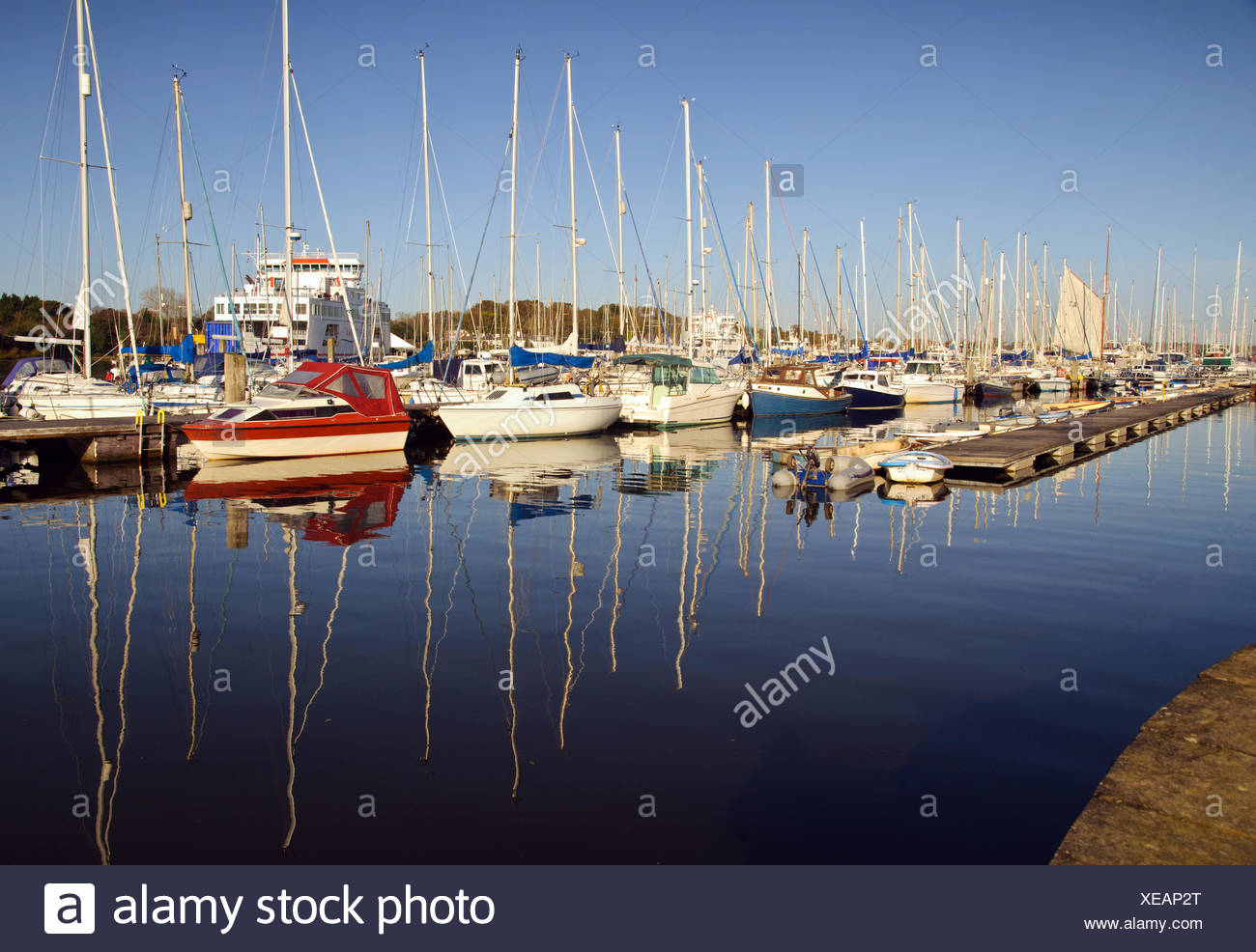 Lymington Marina Stock Photos & Lymington Marina Stock Images - Alamy
