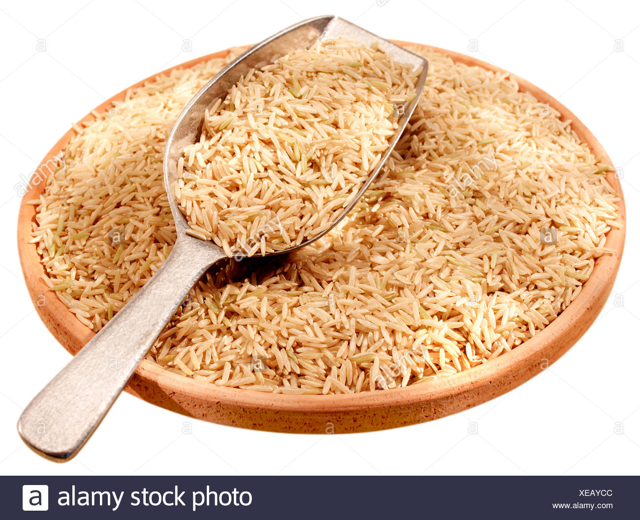 Brown Wholegrain Basmati Rice Stock Photos & Brown Wholegrain Basmati ...