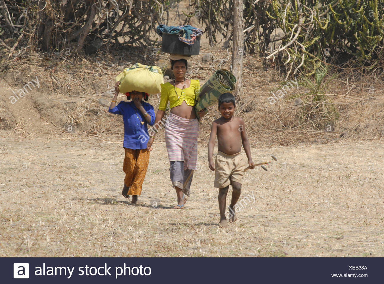 Tribe Children High Resolution Stock Photography and Images - Alamy