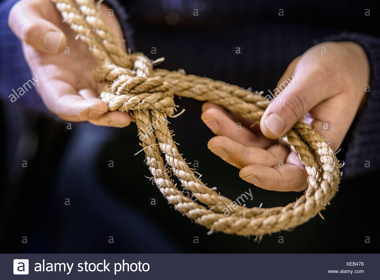 Rope Technique High Resolution Stock Photography and Images - Alamy