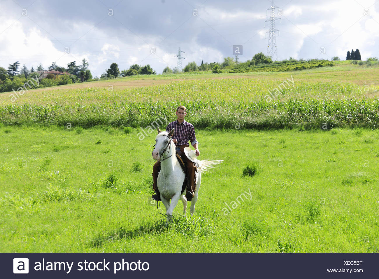 Holding Her Horse High Resolution Stock Photography and Images - Alamy