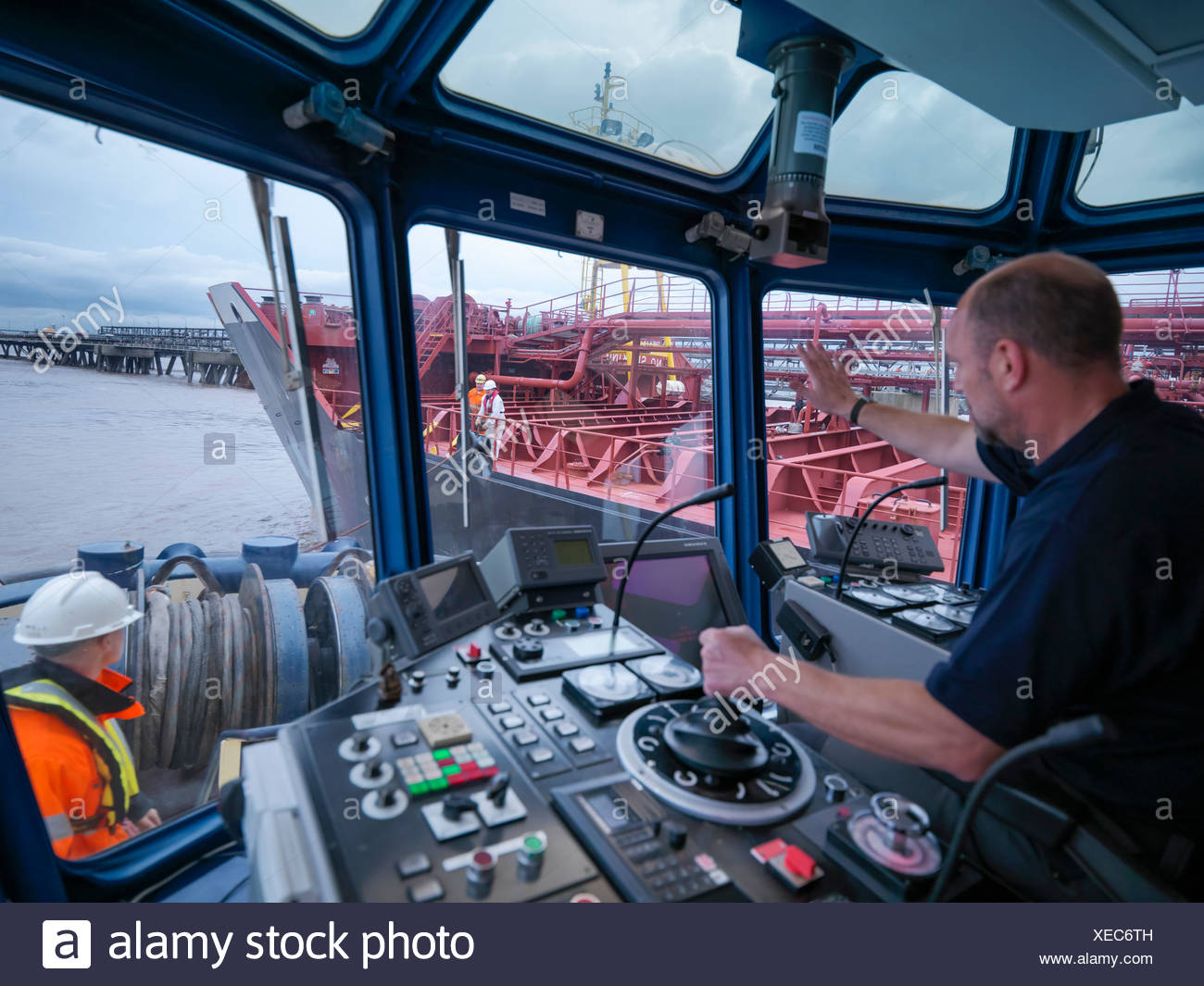 Ships Wheelhouse High Resolution Stock Photography and Images - Alamy