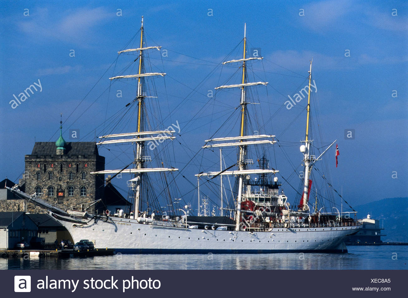 Three Masted Sailing Ship High Resolution Stock Photography and Images ...