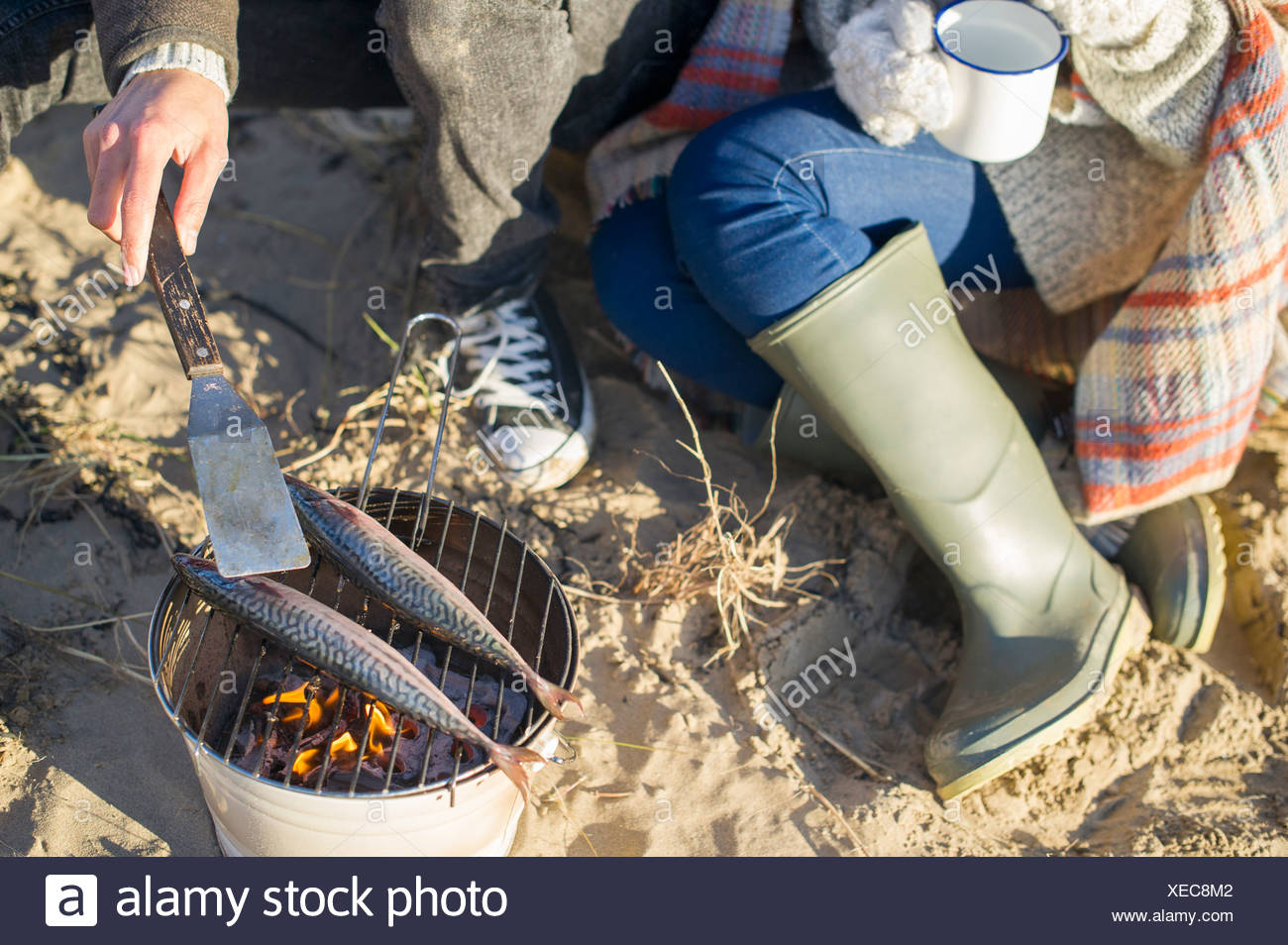 Meal On The Beach High Resolution Stock Photography and Images - Alamy