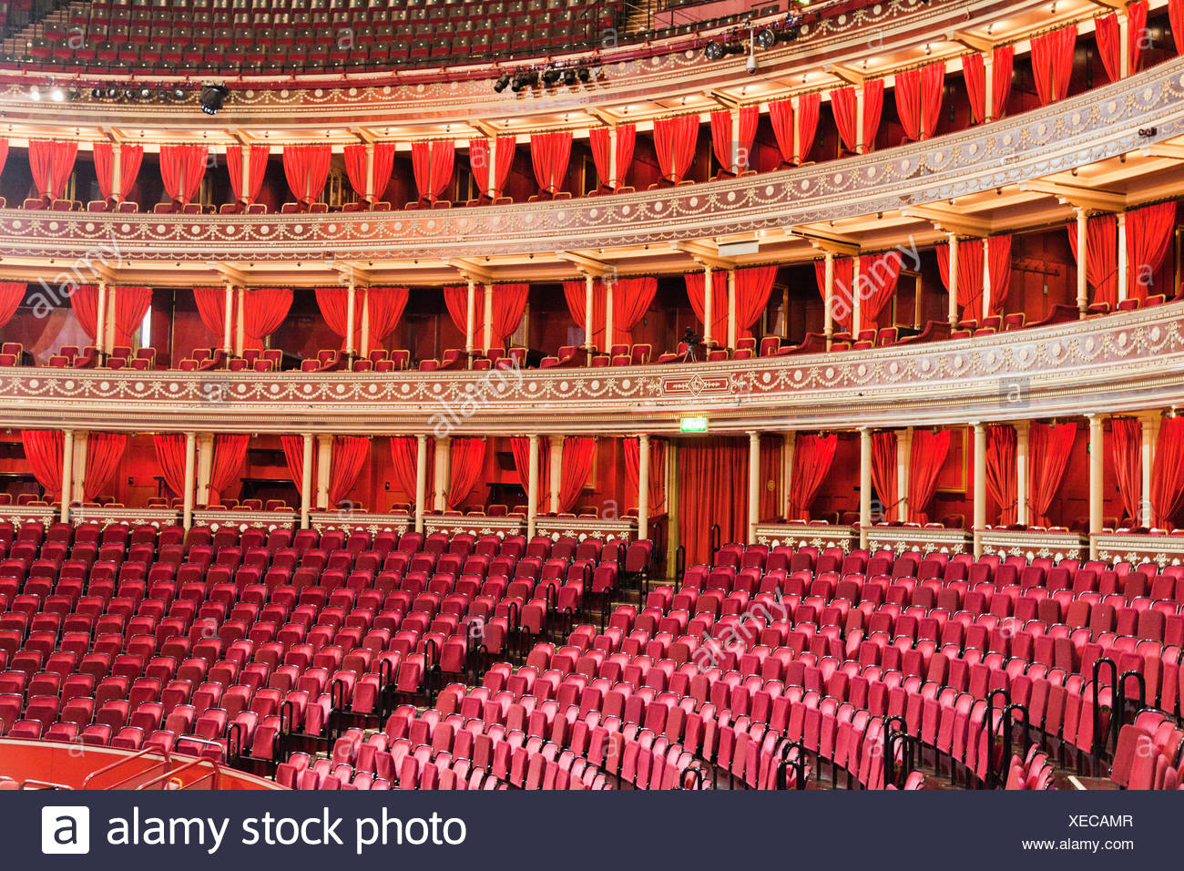 Interior Of The Royal Albert Hall High Resolution Stock Photography and ...