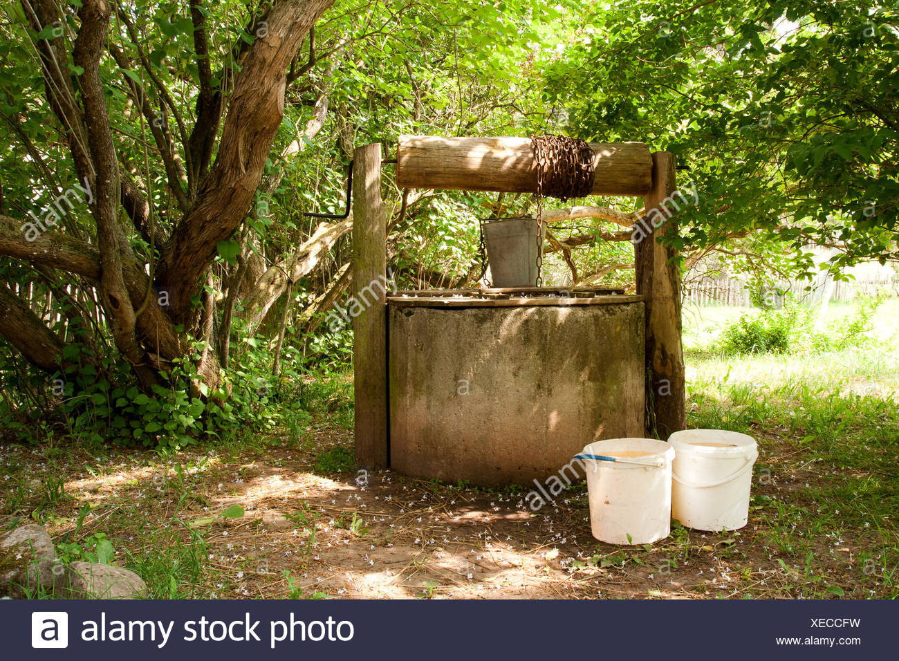 Brick Water Well High Resolution Stock Photography and Images - Alamy