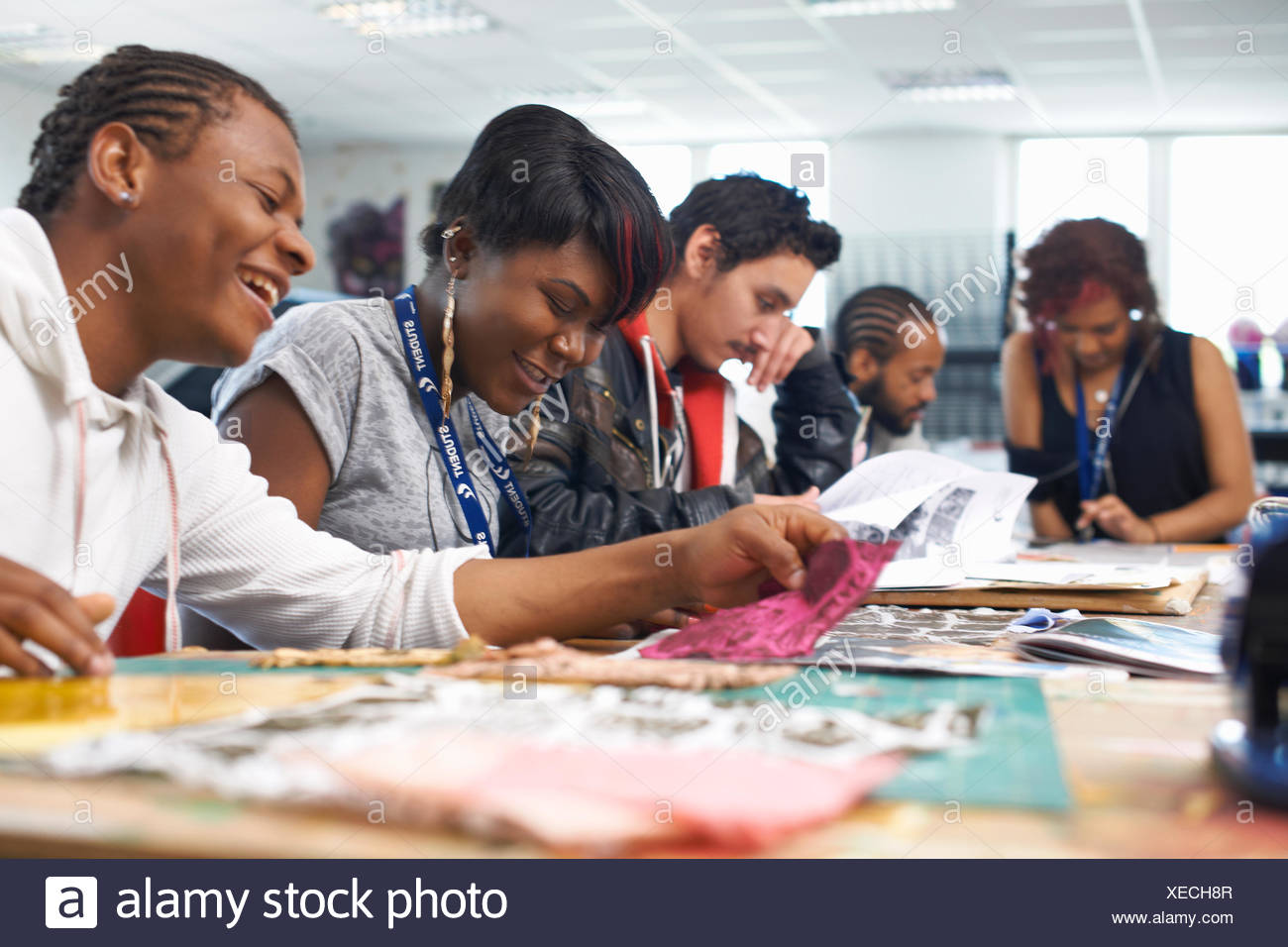 Students Table High Resolution Stock Photography and Images - Alamy