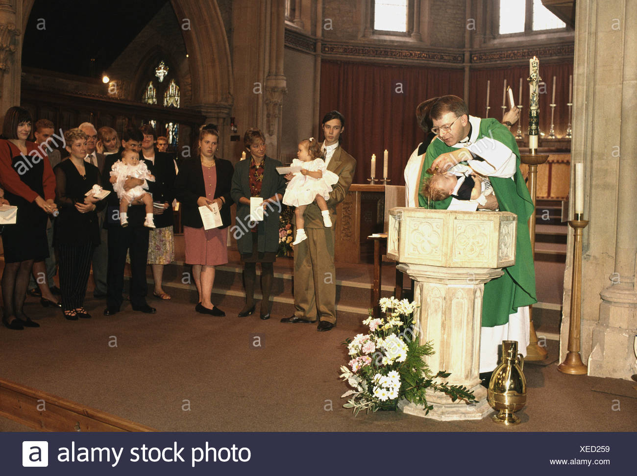 Baby Baptism Roman Catholic High Resolution Stock Photography and ...