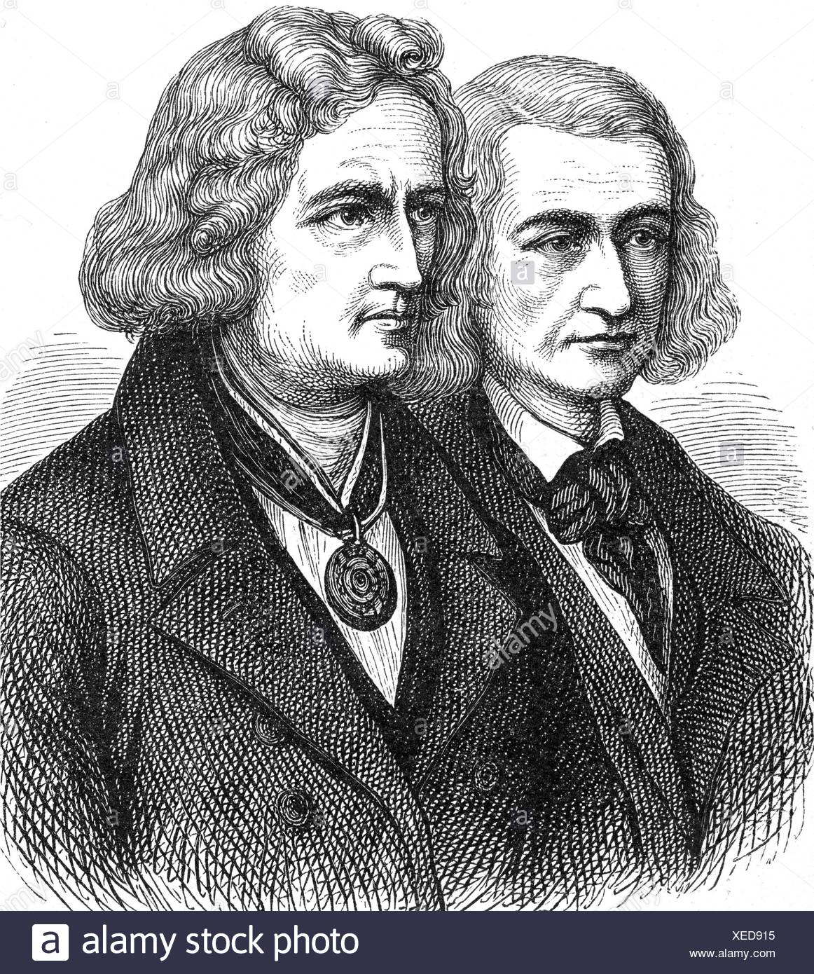 Wilhelm Grimm 1786 1859 Stock Photos & Wilhelm Grimm 1786 1859 Stock ...