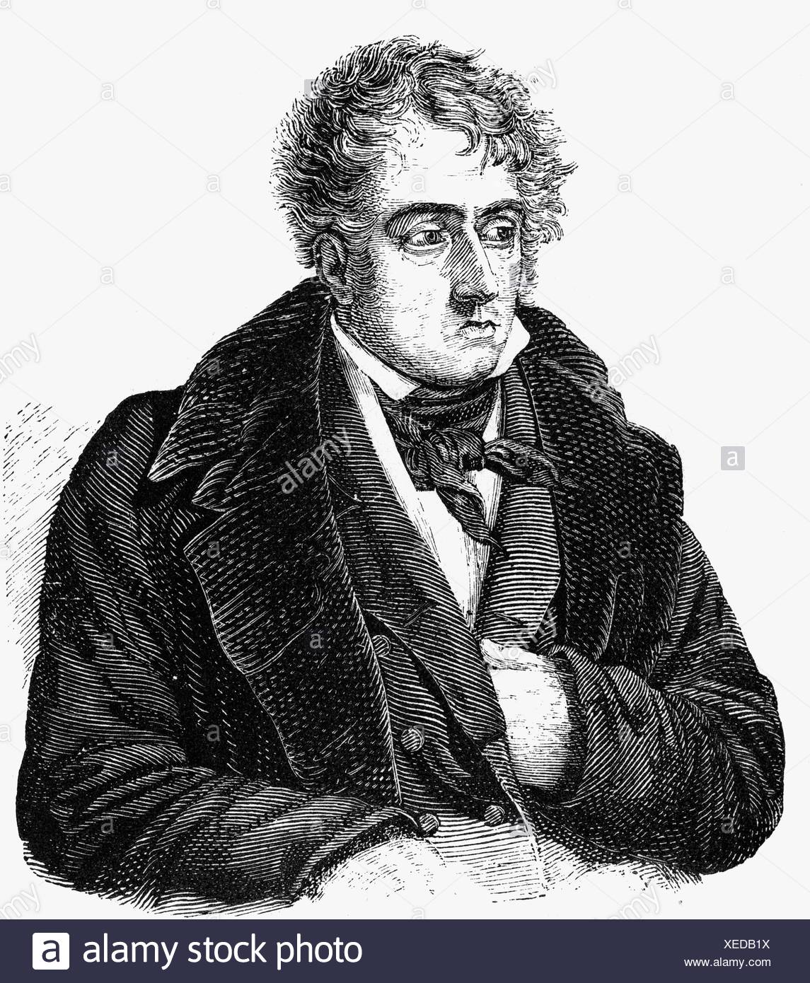 Francois Rene De Chateaubriand Stock Photos & Francois Rene De ...