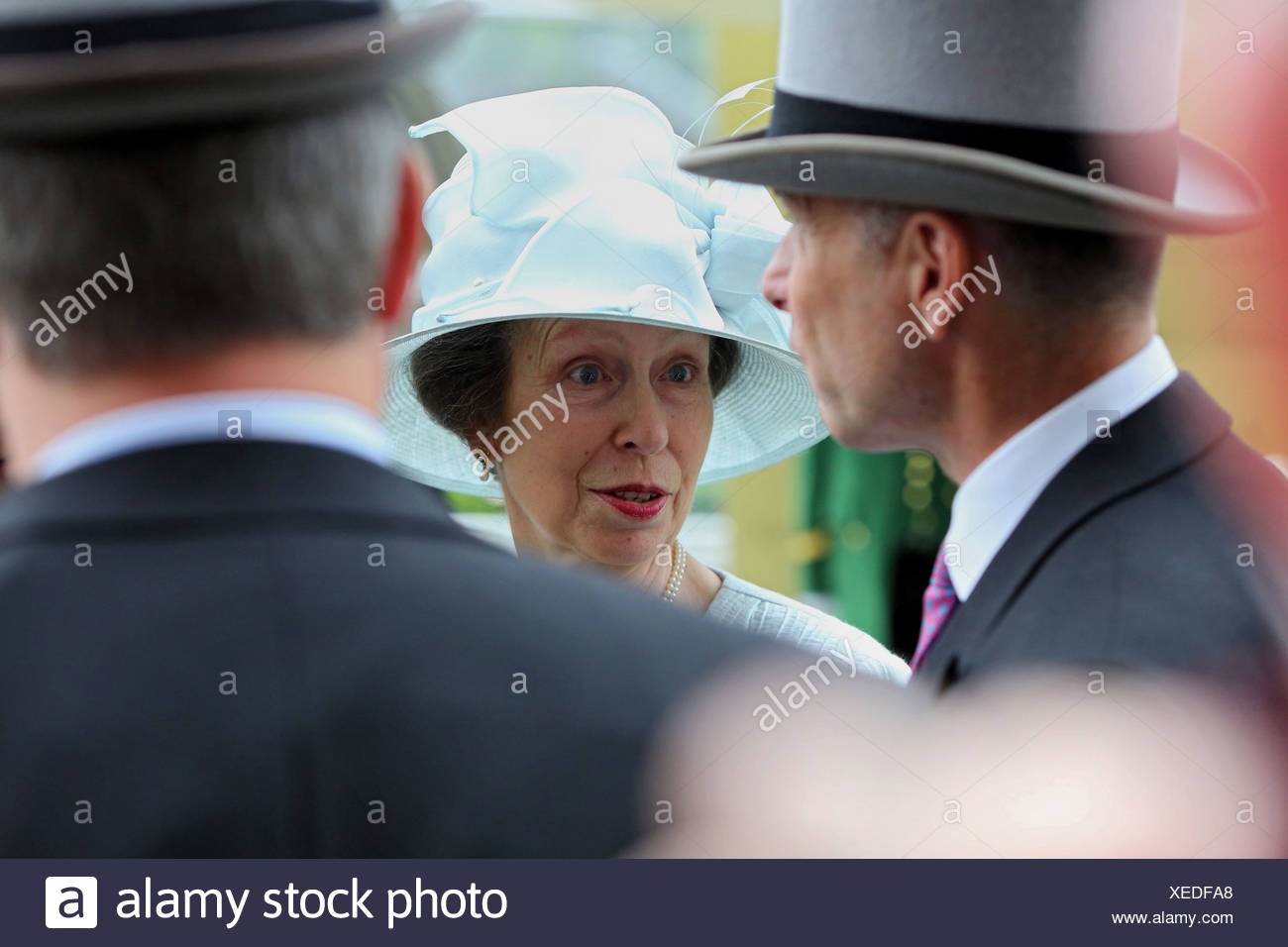 Princess Anne Royal Ascot Ascot High Resolution Stock Photography and ...