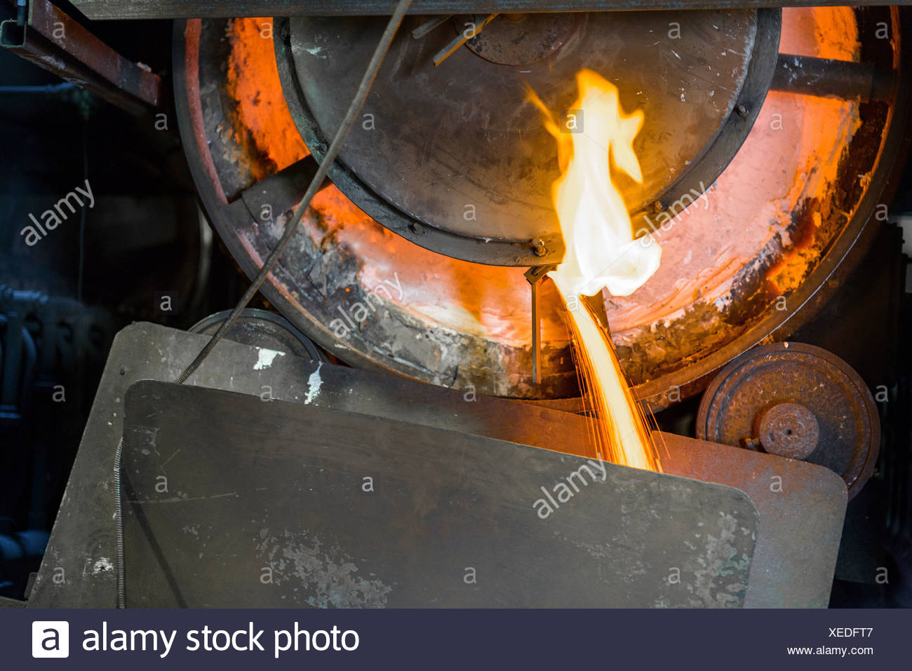 Hot Liquid Metal High Resolution Stock Photography and Images - Alamy