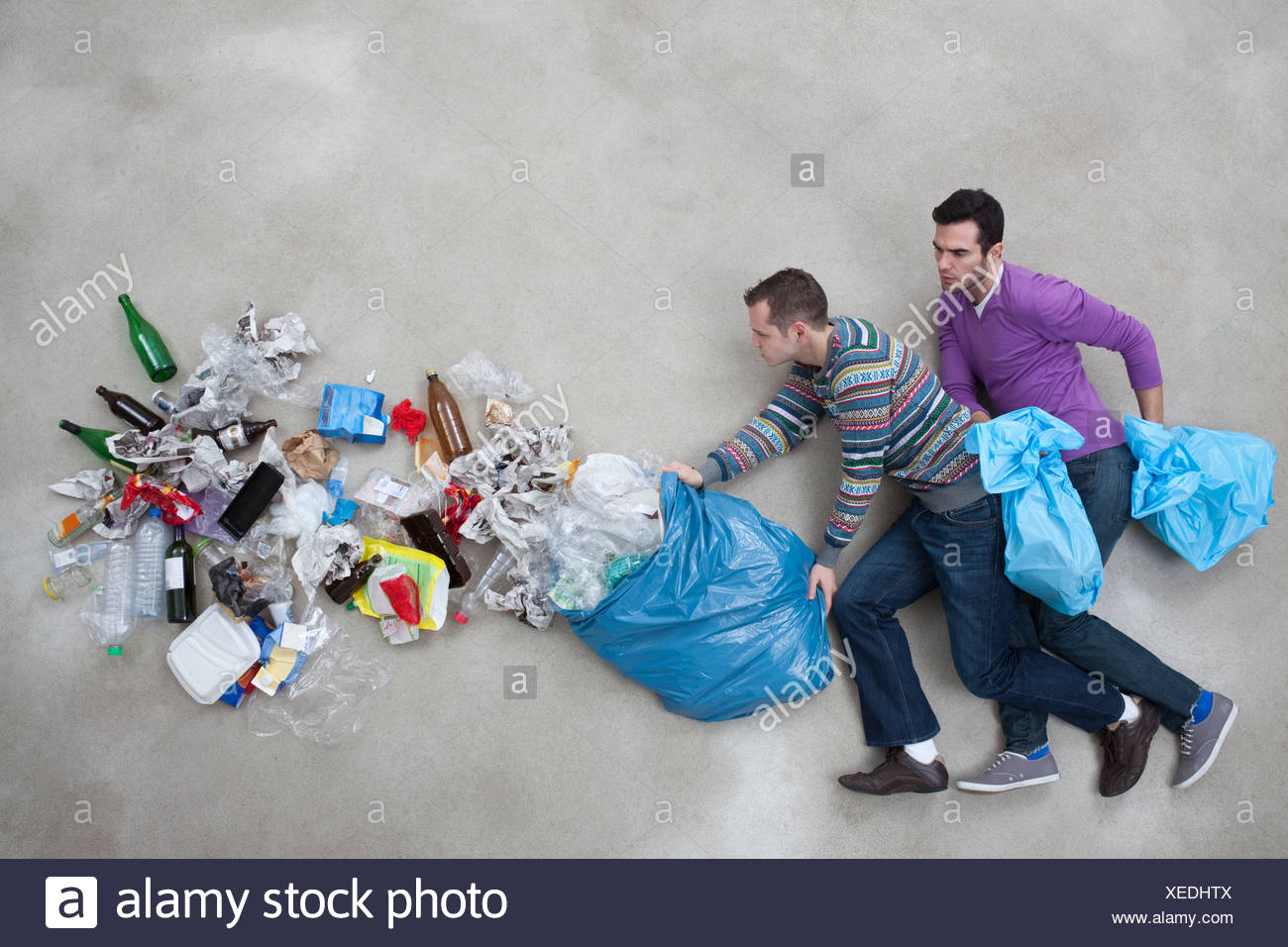 Garbage Men High Resolution Stock Photography and Images - Alamy