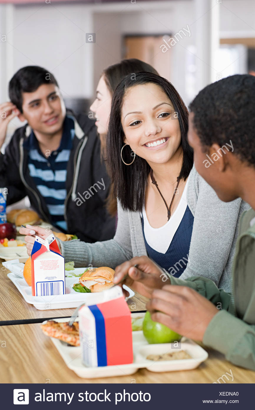 Teenage Canteen High Resolution Stock Photography and Images - Alamy