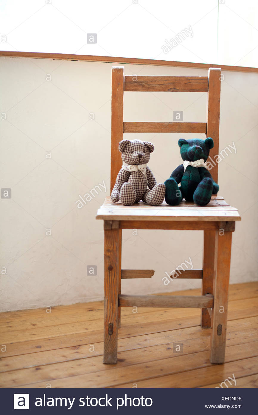 Teddy Bear Sitting On Chair High Resolution Stock Photography and ...