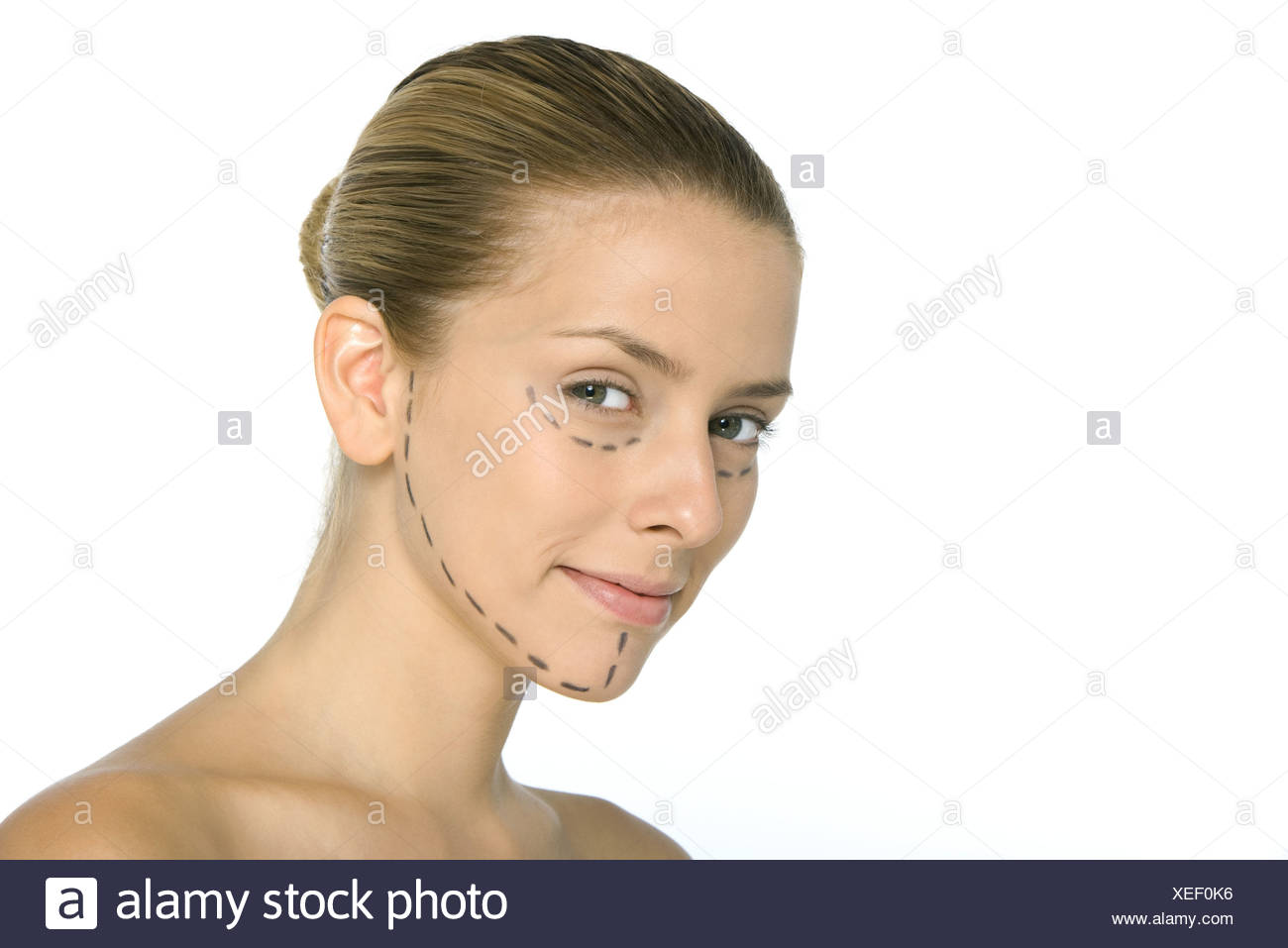 White Face Markings High Resolution Stock Photography and Images - Alamy