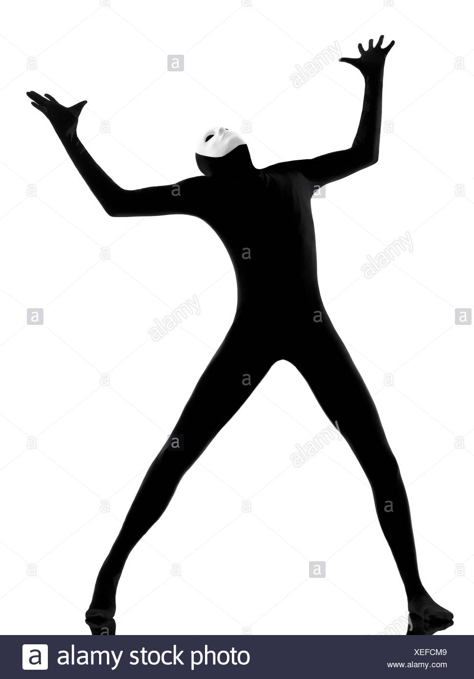 Mime Mask Silhouette Stock Photos & Mime Mask Silhouette Stock Images ...